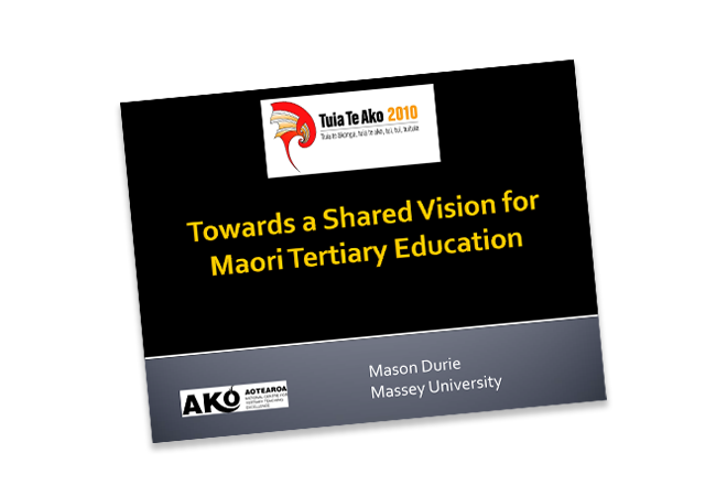 Tuia Te Ako 2010 | Professor Sir Mason Durie » Ako Aotearoa