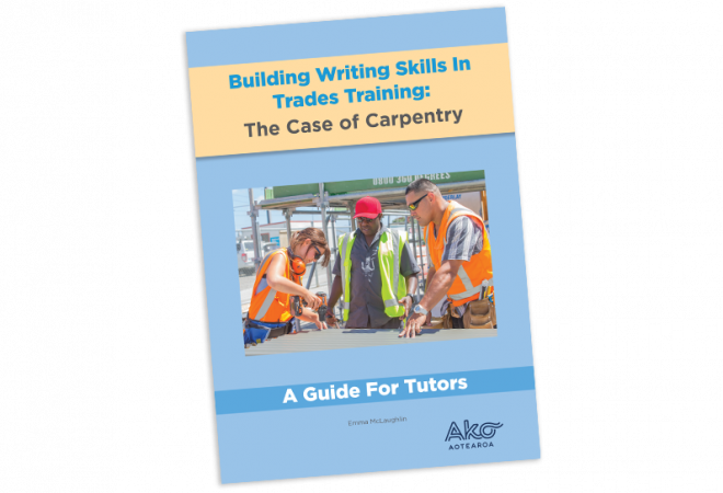 Building Writing Skills In Trades Training: The Case of Carpentry » Ako ...