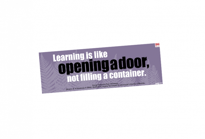 Learning Is Like Opening A Door Not Filling A Container Ako Aotearoa