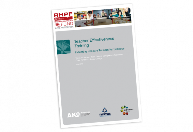 Teacher Effectiveness Training: Inducting Industry Trainers for Success ...