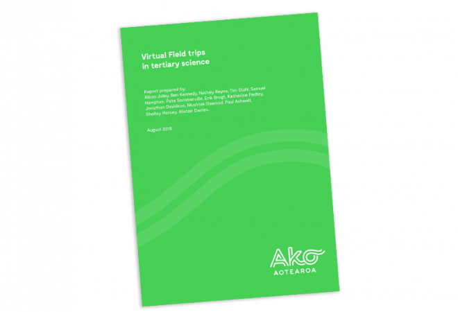 Virtual Field trips in Tertiary Science » Ako Aotearoa
