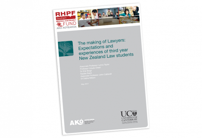 The Making of Lawyers: Expectations and Experiences of Third Year New ...